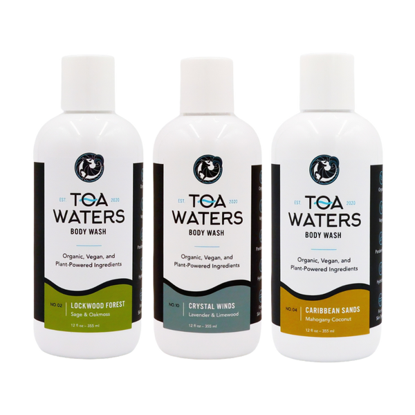 Earth, Wind, and Water Body Wash Series – TOA Waters