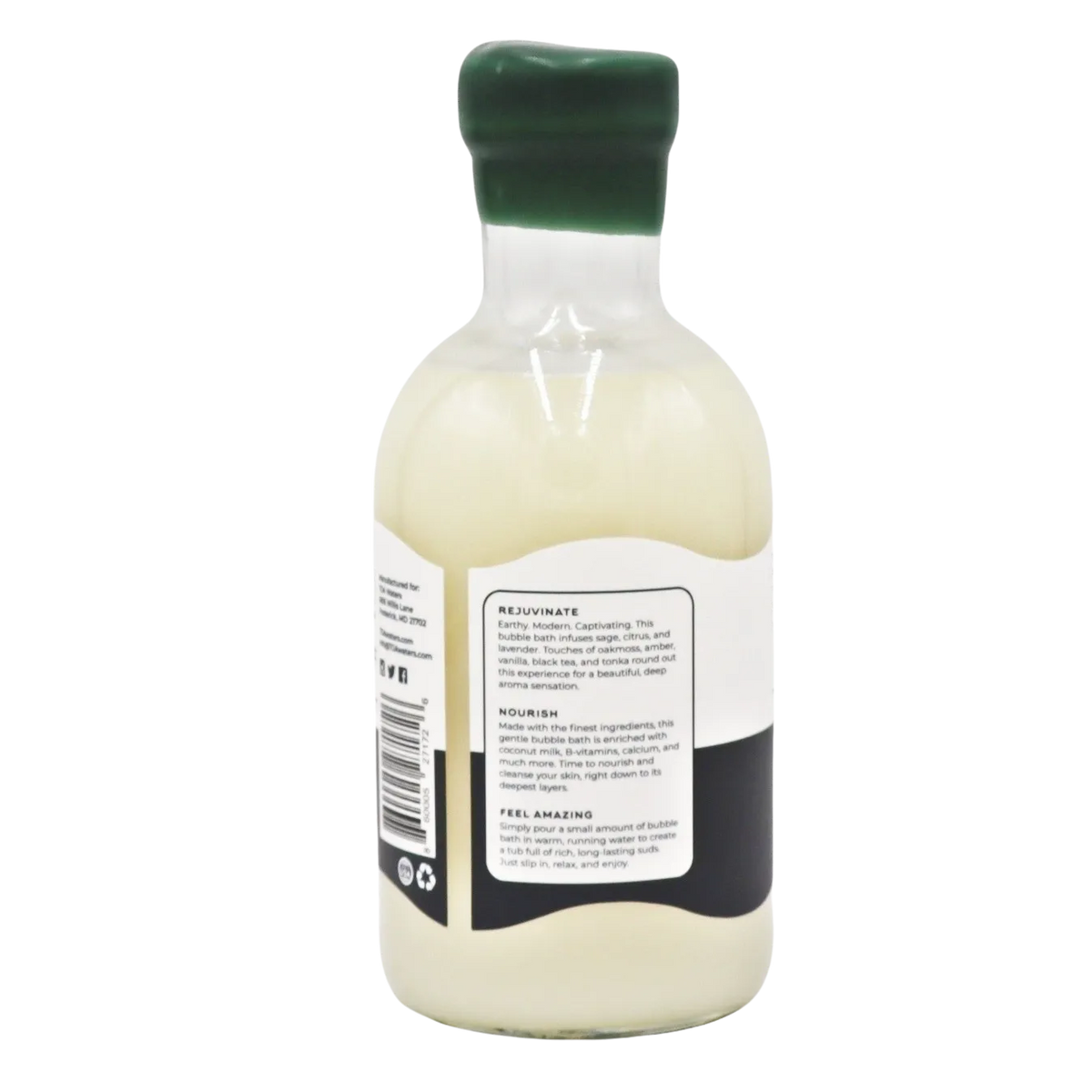 Lockwood Forest Bubble Bath - Sage, Oakmoss, and Lavender – TOA Waters